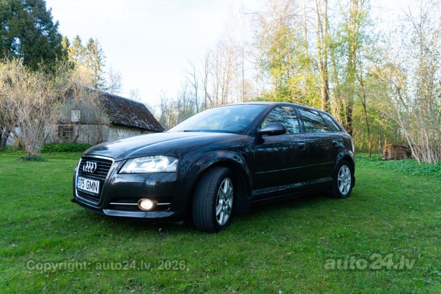 Black Audi A3 2011 in Tallinn, with an engine capacity of 1.60 L and mileage of 321 thousand km for 6990 €, photo 8 on AUTOMOTO.COM.LV