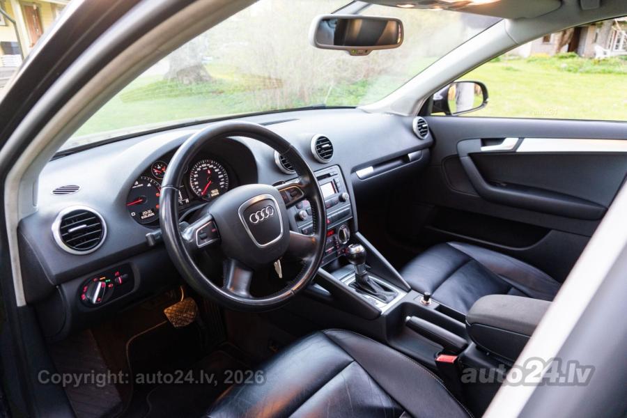 Black Audi A3 2011 in Tallinn, with an engine capacity of 1.60 L and mileage of 321 thousand km for 6990 €, photo 9 on AUTOMOTO.COM.LV