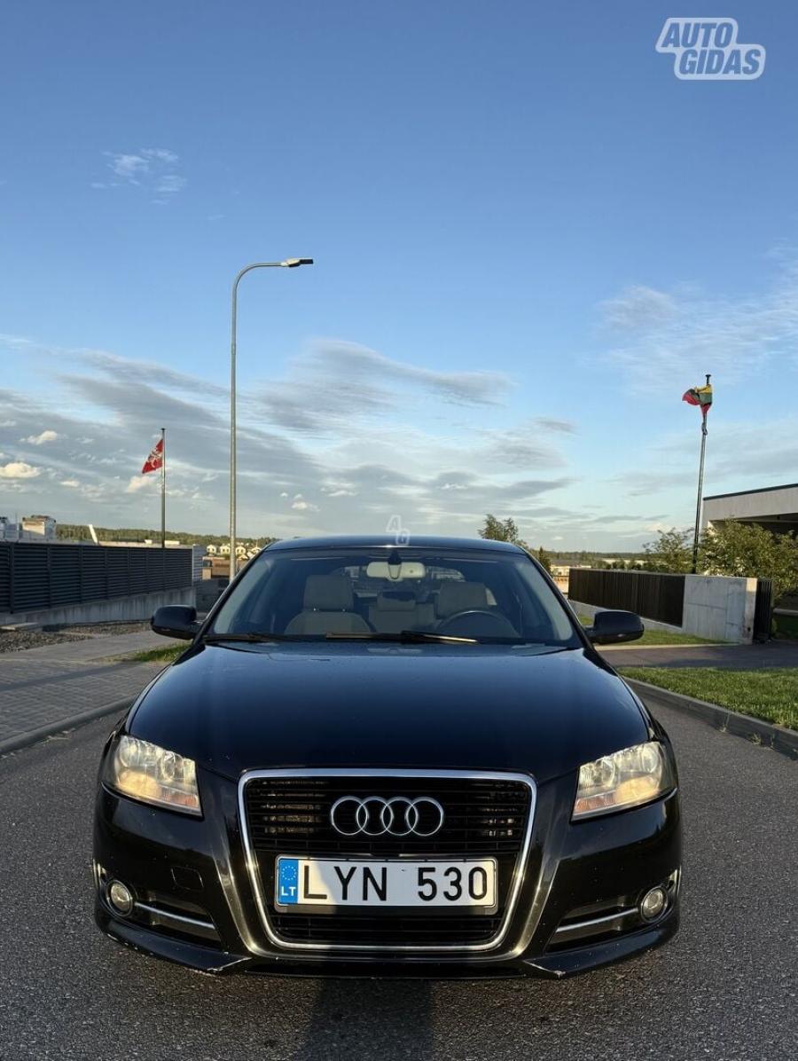 Melns Audi A3 2011 Viļņa, ar dzinēja tilpumu 1.60 L un nobraukumu 228 tūkst. km par 5999 €, foto 3 vietnē AUTOMOTO.COM.LV