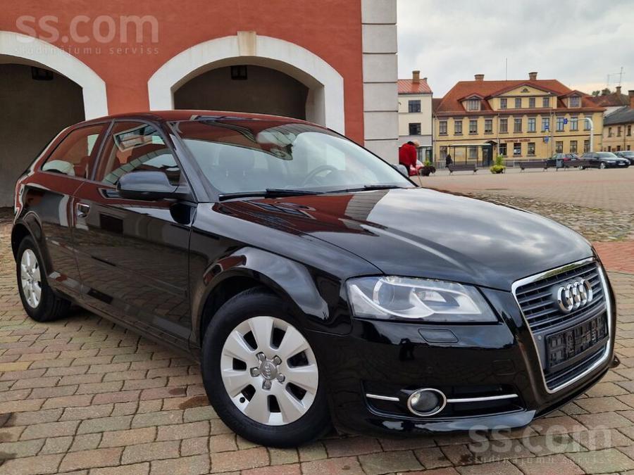 Black Audi A3 2011 in Bauska, with an engine capacity of 1.60 L and mileage of 307 thousand km for 3650 €, photo 3 on AUTOMOTO.COM.LV