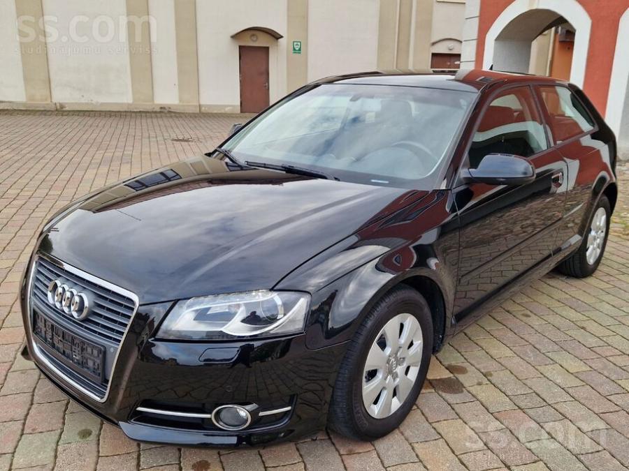 Black Audi A3 2011 in Bauska, with an engine capacity of 1.60 L and mileage of 307 thousand km for 3650 €, photo 5 on AUTOMOTO.COM.LV