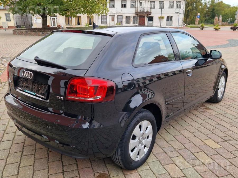 Black Audi A3 2011 in Bauska, with an engine capacity of 1.60 L and mileage of 307 thousand km for 3650 €, photo 9 on AUTOMOTO.COM.LV