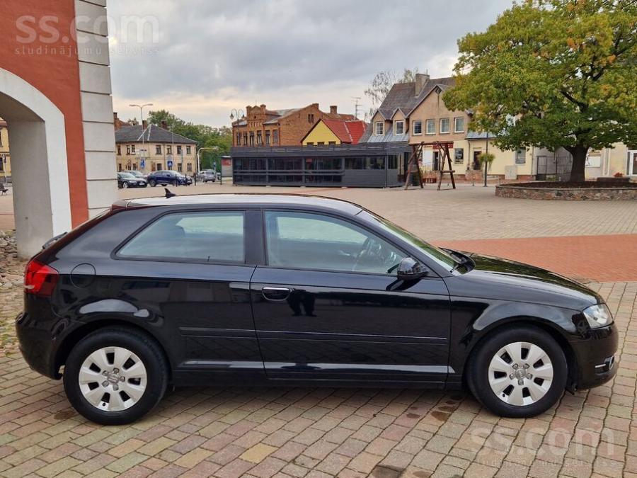 Black Audi A3 2011 in Bauska, with an engine capacity of 1.60 L and mileage of 307 thousand km for 3650 €, photo 10 on AUTOMOTO.COM.LV