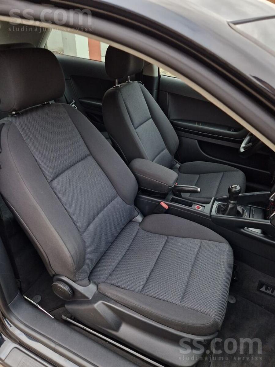 Black Audi A3 2011 in Bauska, with an engine capacity of 1.60 L and mileage of 307 thousand km for 3650 €, photo 15 on AUTOMOTO.COM.LV
