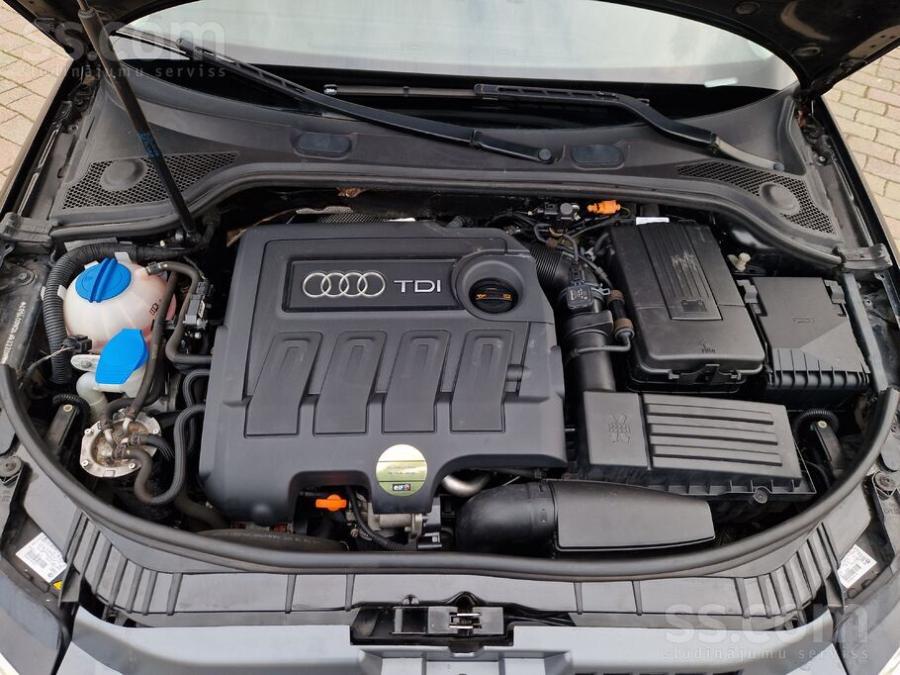 Black Audi A3 2011 in Bauska, with an engine capacity of 1.60 L and mileage of 307 thousand km for 3650 €, photo 29 on AUTOMOTO.COM.LV