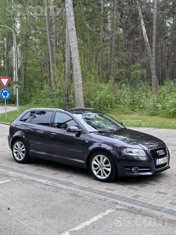 Черный Ауди А3 2011 в Огре, объемом двигателя 2.00 л и пробегом 267 тыс. км за 6150 €, фото 7 на AUTOMOTO.COM.LV