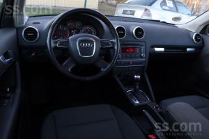 Black Audi A3 2011 in Riga, with an engine capacity of 2.00 L and mileage of 318 thousand km for 6890 €, photo 10 on AUTOMOTO.COM.LV