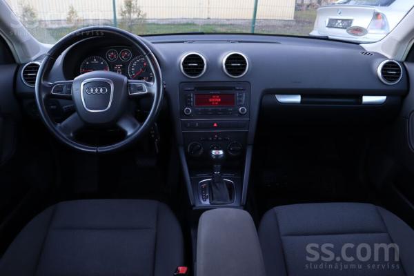 Black Audi A3 2011 in Riga, with an engine capacity of 2.00 L and mileage of 318 thousand km for 6890 €, photo 10 on AUTOMOTO.COM.LV
