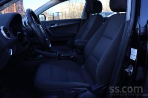 Black Audi A3 2011 in Riga, with an engine capacity of 2.00 L and mileage of 318 thousand km for 6890 €, photo 12 on AUTOMOTO.COM.LV