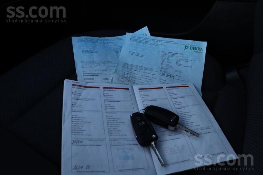 Black Audi A3 2011 in Riga, with an engine capacity of 2.00 L and mileage of 318 thousand km for 6890 €, photo 25 on AUTOMOTO.COM.LV