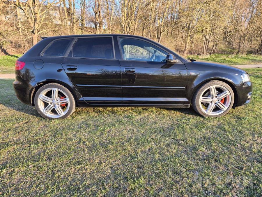 Black Audi A3 2011 in Bauska, with an engine capacity of 2.00 L and mileage of 311 thousand km for 7300 €, photo 7 on AUTOMOTO.COM.LV