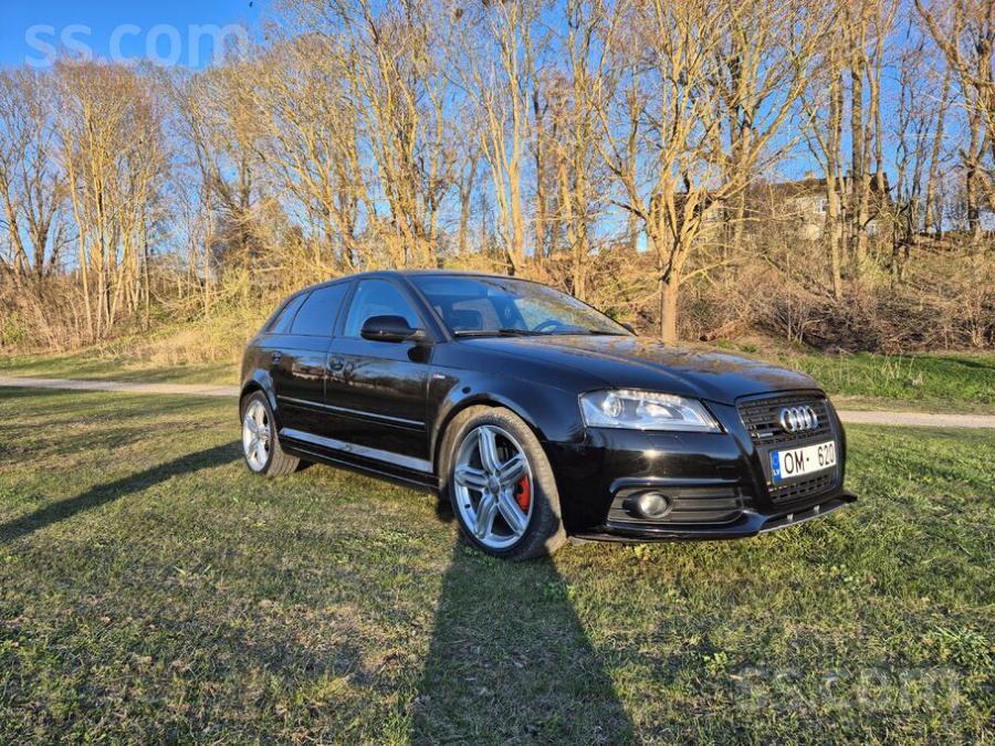 Black Audi A3 2011 in Bauska, with an engine capacity of 2.00 L and mileage of 311 thousand km for 7300 €, photo 8 on AUTOMOTO.COM.LV