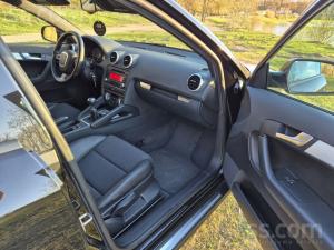Black Audi A3 2011 in Bauska, with an engine capacity of 2.00 L and mileage of 311 thousand km for 7300 €, photo 12 on AUTOMOTO.COM.LV