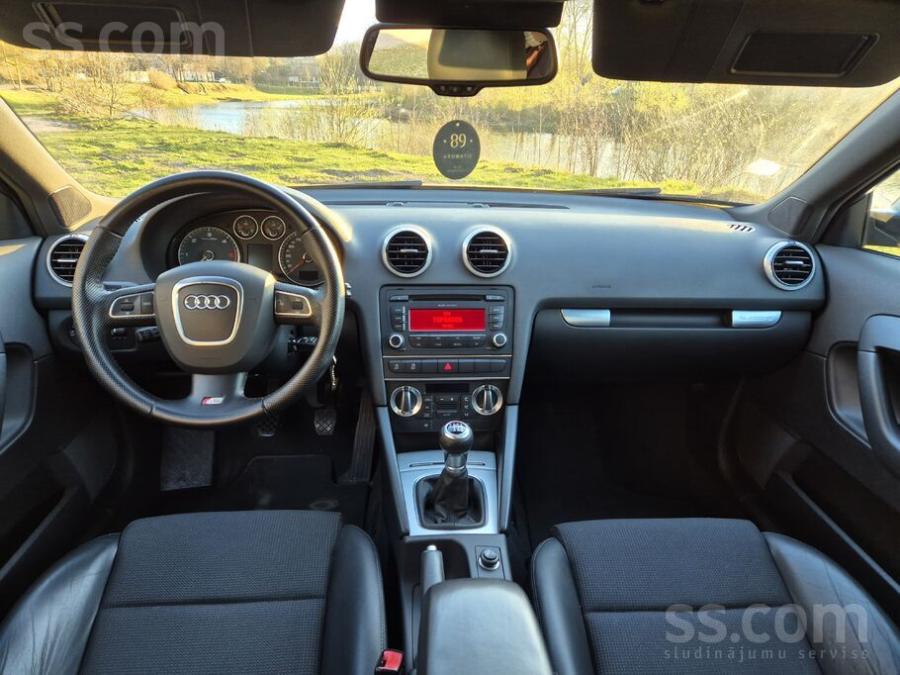 Black Audi A3 2011 in Bauska, with an engine capacity of 2.00 L and mileage of 311 thousand km for 7300 €, photo 14 on AUTOMOTO.COM.LV