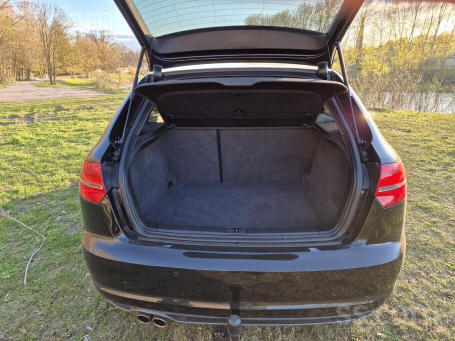 Black Audi A3 2011 in Bauska, with an engine capacity of 2.00 L and mileage of 311 thousand km for 7300 €, photo 16 on AUTOMOTO.COM.LV
