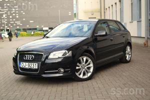 Black Audi A3 2011 in Jelgava, with an engine capacity of 1.20 L and mileage of 0 thousand km for 4990 €, photo 3 on AUTOMOTO.COM.LV