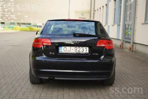 Black Audi A3 2011 in Jelgava, with an engine capacity of 1.20 L and mileage of 0 thousand km for 4990 €, photo 6 on AUTOMOTO.COM.LV