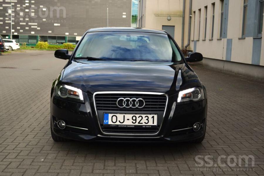 Black Audi A3 2011 in Jelgava, with an engine capacity of 1.20 L and mileage of 0 thousand km for 4990 €, photo 7 on AUTOMOTO.COM.LV