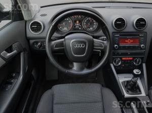 Black Audi A3 2011 in Jelgava, with an engine capacity of 1.20 L and mileage of 0 thousand km for 4990 €, photo 9 on AUTOMOTO.COM.LV