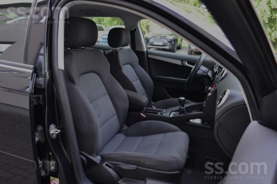 Black Audi A3 2011 in Jelgava, with an engine capacity of 1.20 L and mileage of 0 thousand km for 4990 €, photo 12 on AUTOMOTO.COM.LV