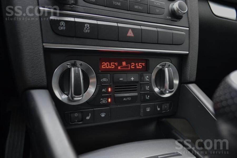 Black Audi A3 2011 in Jelgava, with an engine capacity of 1.20 L and mileage of 0 thousand km for 4990 €, photo 14 on AUTOMOTO.COM.LV