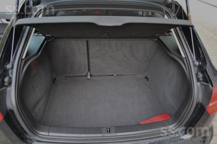Black Audi A3 2011 in Jelgava, with an engine capacity of 1.20 L and mileage of 0 thousand km for 4990 €, photo 18 on AUTOMOTO.COM.LV