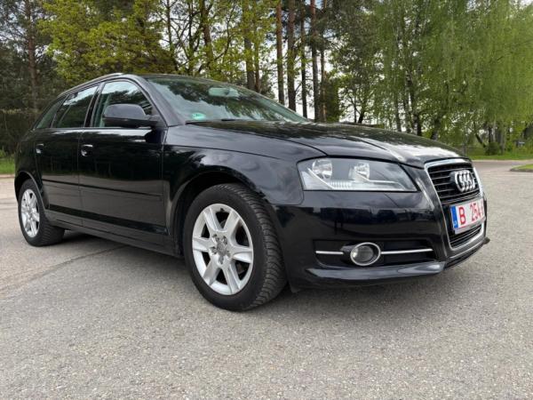 Black Audi A3 2011 in Riga, with an engine capacity of 1.20 L and mileage of 227 thousand km for 5550 €, photo 1 on AUTOMOTO.COM.LV