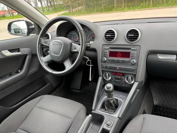 Black Audi A3 2011 in Riga, with an engine capacity of 1.20 L and mileage of 227 thousand km for 5550 €, photo 10 on AUTOMOTO.COM.LV