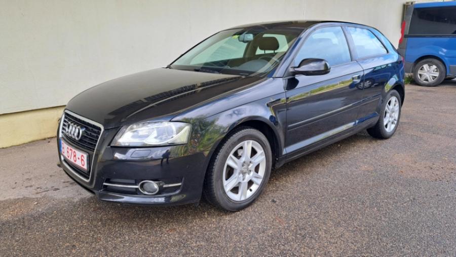 Melns Audi A3 2011 Rīga, ar dzinēja tilpumu 1.60 L un nobraukumu 256 tūkst. km par 4950 €, foto 1 vietnē AUTOMOTO.COM.LV