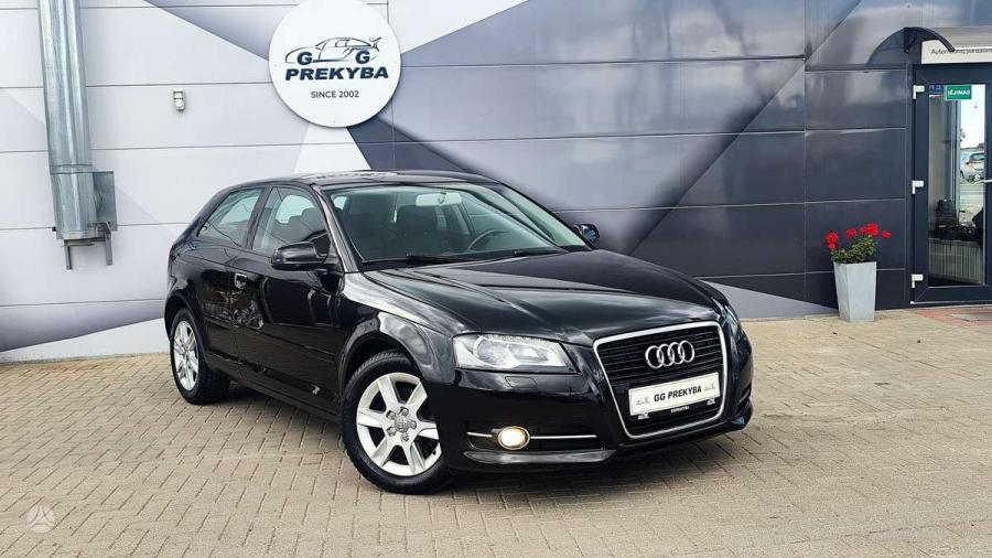 Black Audi A3 2011 in Kaunas, with an engine capacity of 1.20 L and mileage of 229 thousand km for 4450 €, photo 1 on AUTOMOTO.COM.LV