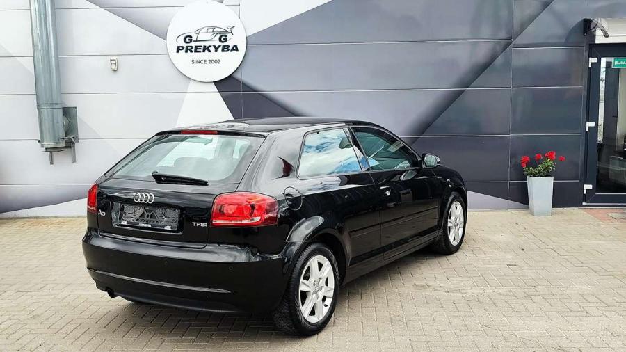 Black Audi A3 2011 in Kaunas, with an engine capacity of 1.20 L and mileage of 229 thousand km for 4450 €, photo 10 on AUTOMOTO.COM.LV
