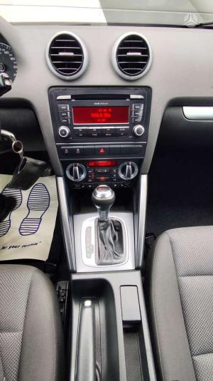 Black Audi A3 2011 in Kaunas, with an engine capacity of 1.20 L and mileage of 229 thousand km for 4450 €, photo 13 on AUTOMOTO.COM.LV