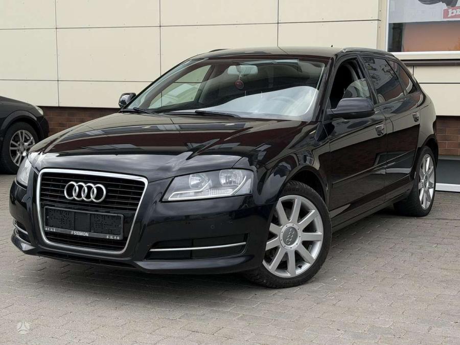 Black Audi A3 2011 in Kretinga, with an engine capacity of 2.00 L and mileage of 279 thousand km for 6350 €, photo 1 on AUTOMOTO.COM.LV