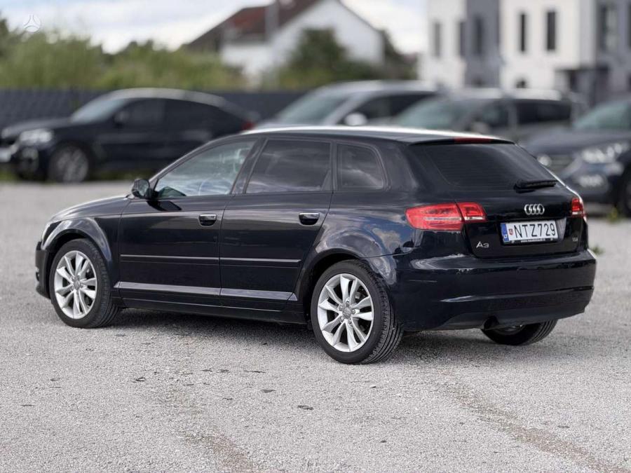 Melns Audi A3 2011 Viļņa, ar dzinēja tilpumu 1.60 L un nobraukumu 304 tūkst. km par 3300 €, foto 5 vietnē AUTOMOTO.COM.LV