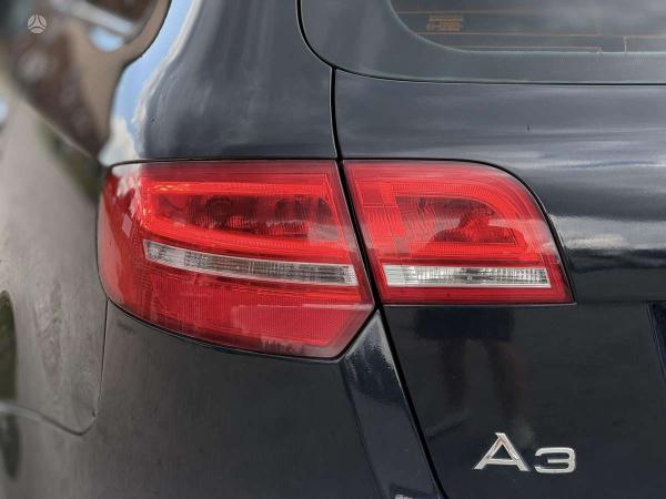 Melns Audi A3 2011 Viļņa, ar dzinēja tilpumu 1.60 L un nobraukumu 304 tūkst. km par 3300 €, foto 6 vietnē AUTOMOTO.COM.LV