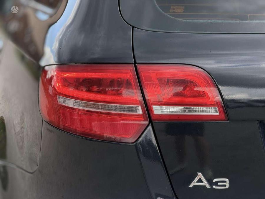 Melns Audi A3 2011 Viļņa, ar dzinēja tilpumu 1.60 L un nobraukumu 304 tūkst. km par 3300 €, foto 7 vietnē AUTOMOTO.COM.LV
