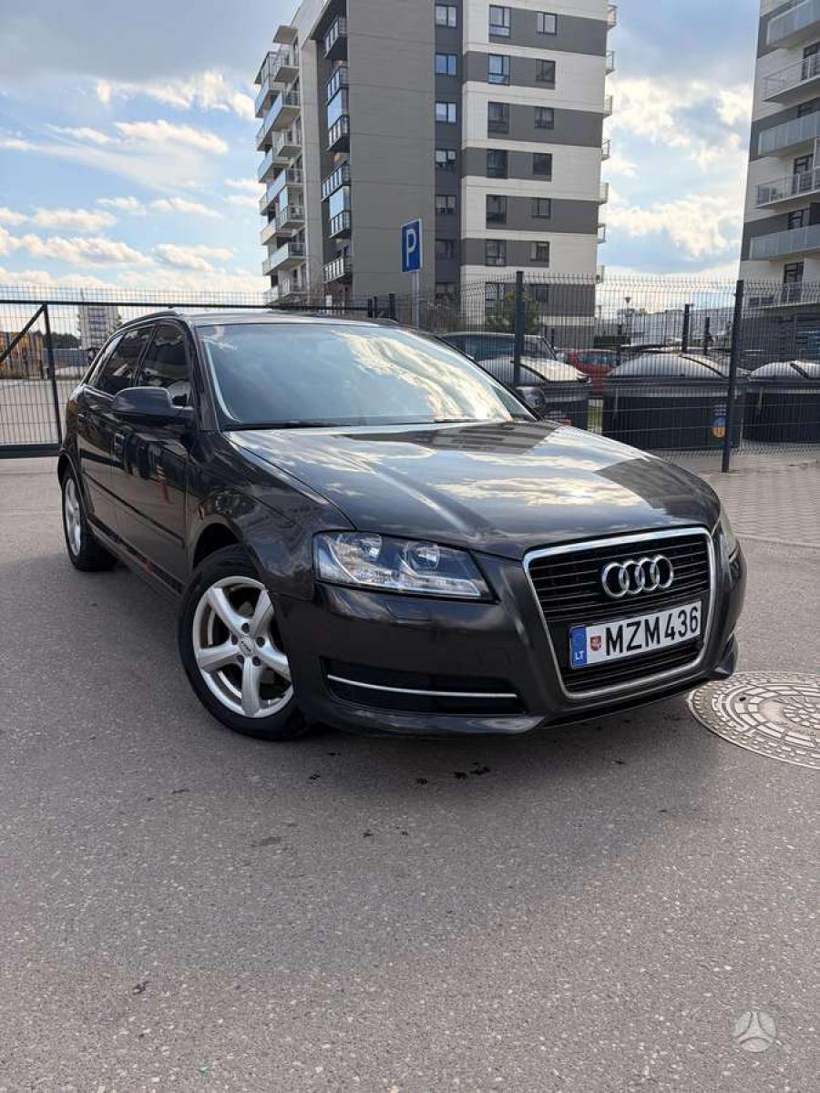 Black Audi A3 2011 in Vilnius, with an engine capacity of 1.60 L and mileage of 240 thousand km for 4000 €, photo 1 on AUTOMOTO.COM.LV