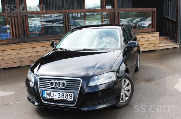 Melns Audi A3 2011 Rīga, ar dzinēja tilpumu 2.00 L un nobraukumu 0 tūkst. km par 5450 €, foto 1 vietnē AUTOMOTO.COM.LV
