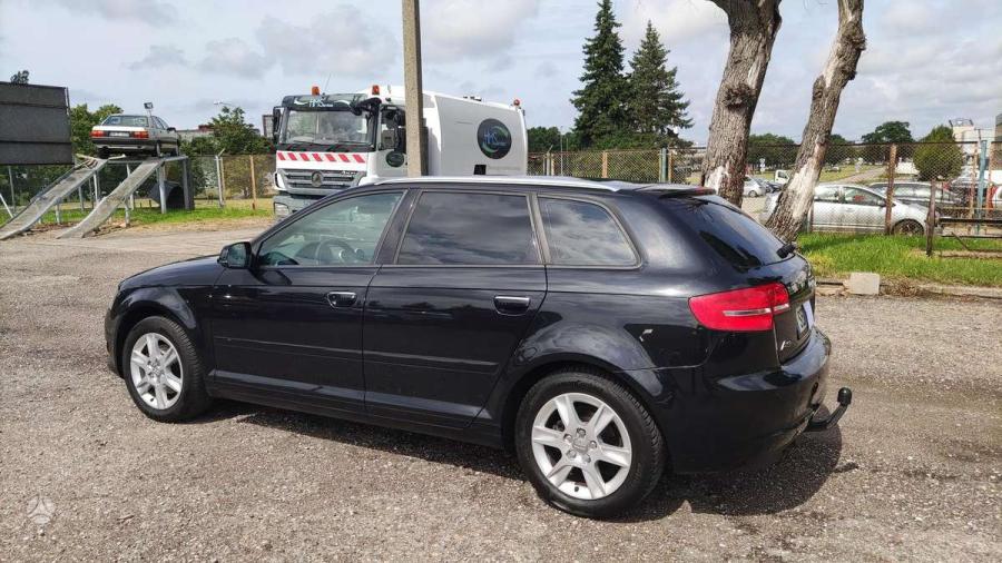 Melns Audi A3 2011 Klaipėda, ar dzinēja tilpumu 1.39 L un nobraukumu 180 tūkst. km par 4800 €, foto 7 vietnē AUTOMOTO.COM.LV