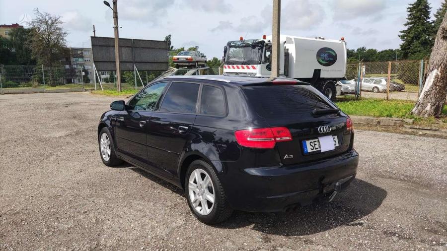 Melns Audi A3 2011 Klaipėda, ar dzinēja tilpumu 1.39 L un nobraukumu 180 tūkst. km par 4800 €, foto 9 vietnē AUTOMOTO.COM.LV