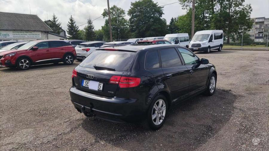 Melns Audi A3 2011 Klaipėda, ar dzinēja tilpumu 1.39 L un nobraukumu 180 tūkst. km par 4800 €, foto 11 vietnē AUTOMOTO.COM.LV