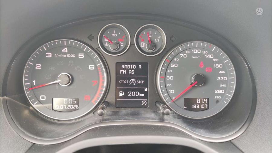 Melns Audi A3 2011 Klaipėda, ar dzinēja tilpumu 1.39 L un nobraukumu 180 tūkst. km par 4800 €, foto 18 vietnē AUTOMOTO.COM.LV