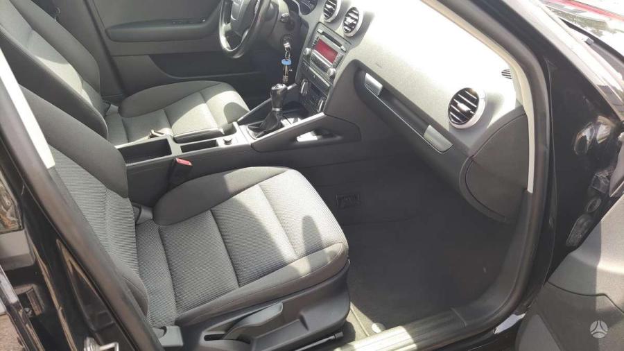 Melns Audi A3 2011 Klaipėda, ar dzinēja tilpumu 1.39 L un nobraukumu 180 tūkst. km par 4800 €, foto 26 vietnē AUTOMOTO.COM.LV