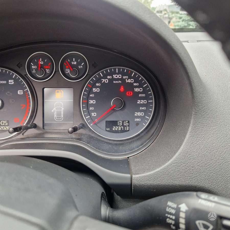 Black Audi A3 2011 in Utena, with an engine capacity of 1.39 L and mileage of 224 thousand km for 4700 €, photo 14 on AUTOMOTO.COM.LV