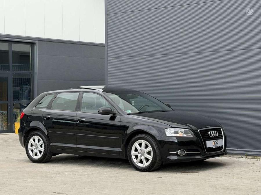 Black Audi A3 2011 in Kaunas, with an engine capacity of 1.97 L and mileage of 265 thousand km for 5790 €, photo 7 on AUTOMOTO.COM.LV