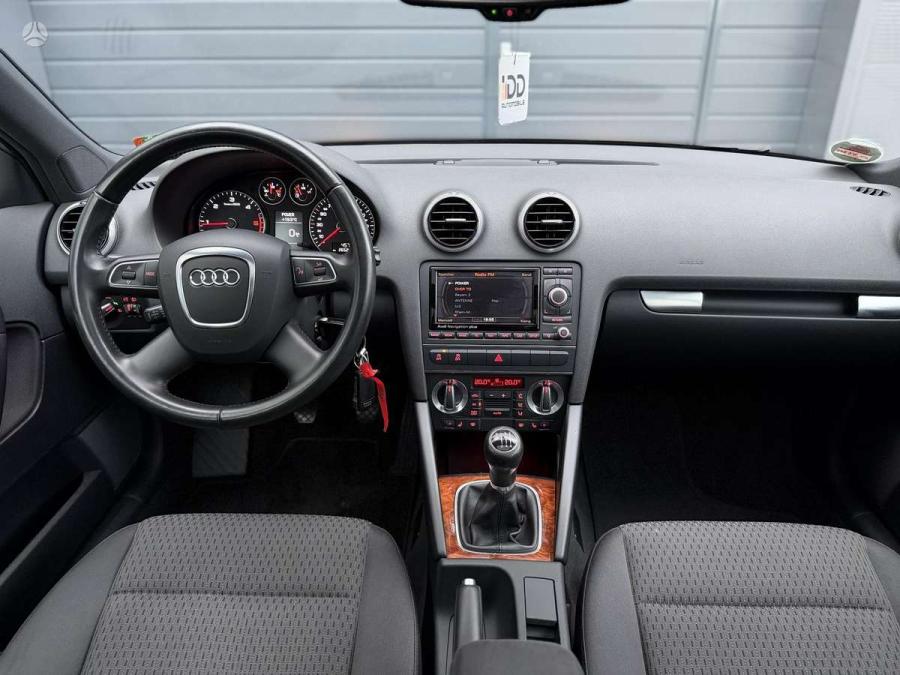 Black Audi A3 2011 in Kaunas, with an engine capacity of 1.97 L and mileage of 265 thousand km for 5790 €, photo 18 on AUTOMOTO.COM.LV