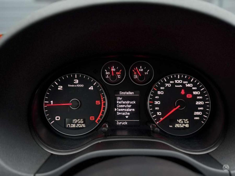 Black Audi A3 2011 in Kaunas, with an engine capacity of 1.97 L and mileage of 265 thousand km for 5790 €, photo 23 on AUTOMOTO.COM.LV
