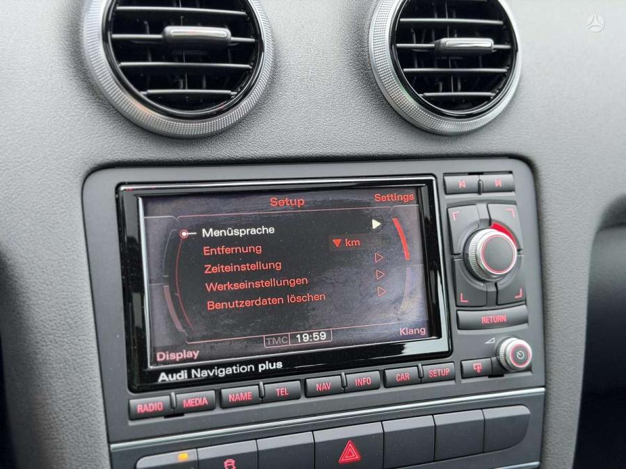 Black Audi A3 2011 in Kaunas, with an engine capacity of 1.97 L and mileage of 265 thousand km for 5790 €, photo 30 on AUTOMOTO.COM.LV