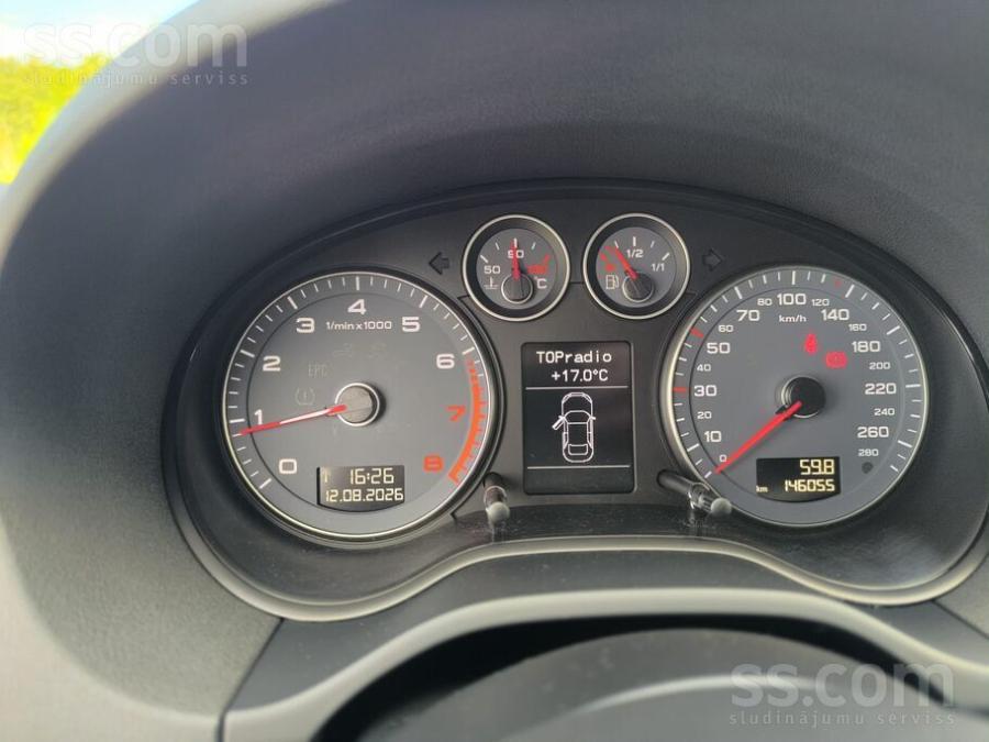 Black Audi A3 2011 in Riga, with an engine capacity of 1.80 L and mileage of 146 thousand km for 4999 €, photo 6 on AUTOMOTO.COM.LV