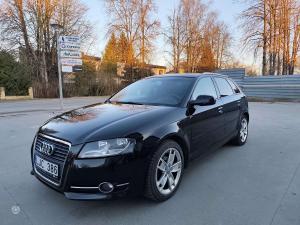 Черный Ауди А3 2011 в Вильнюс, объемом двигателя 1.60 л и пробегом 314 тыс. км за 3600 €, фото  на AUTOMOTO.COM.LV